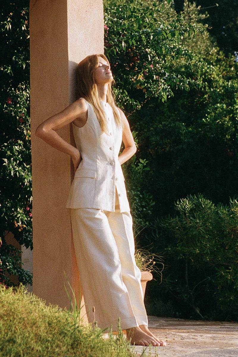 Jane Vest Butter - Faithfull the Brand INT