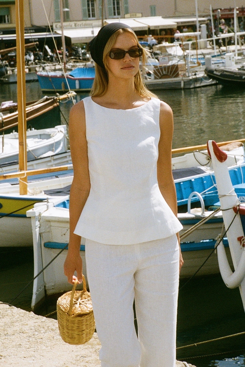 Ana Top White - Faithfull the Brand INT