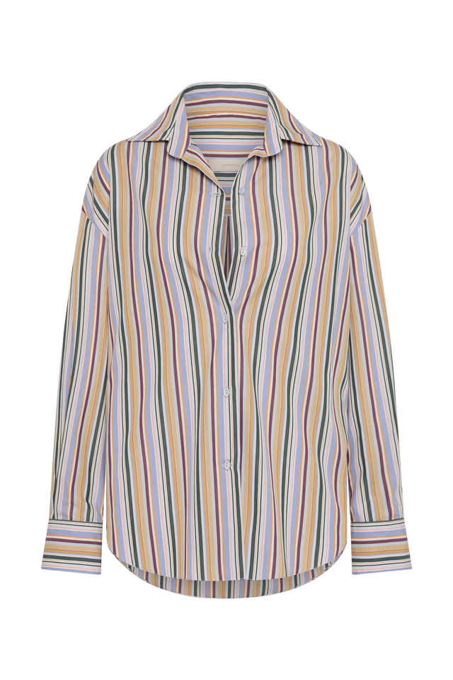 En Vau Oversized Shirt Sifnos Stripe - Faithfull the Brand INT En Vau Oversized Shirt Sifnos Stripe - Faithfull the Brand INT