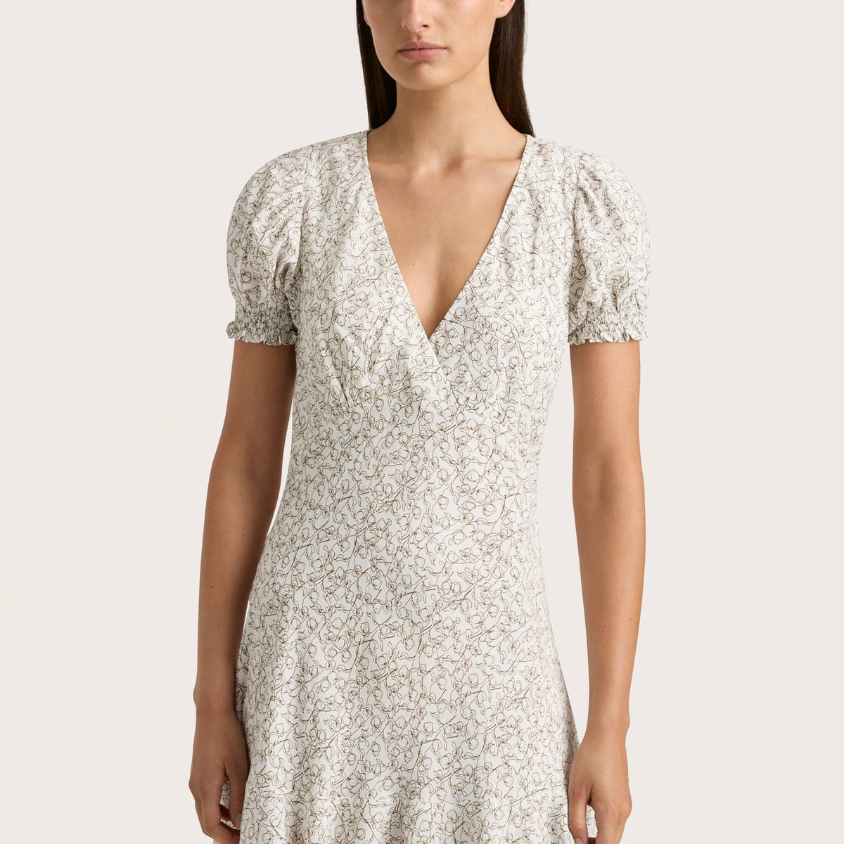 Aurelia Mini Dress Calla Umber - Final Sale – Faithfull the Brand