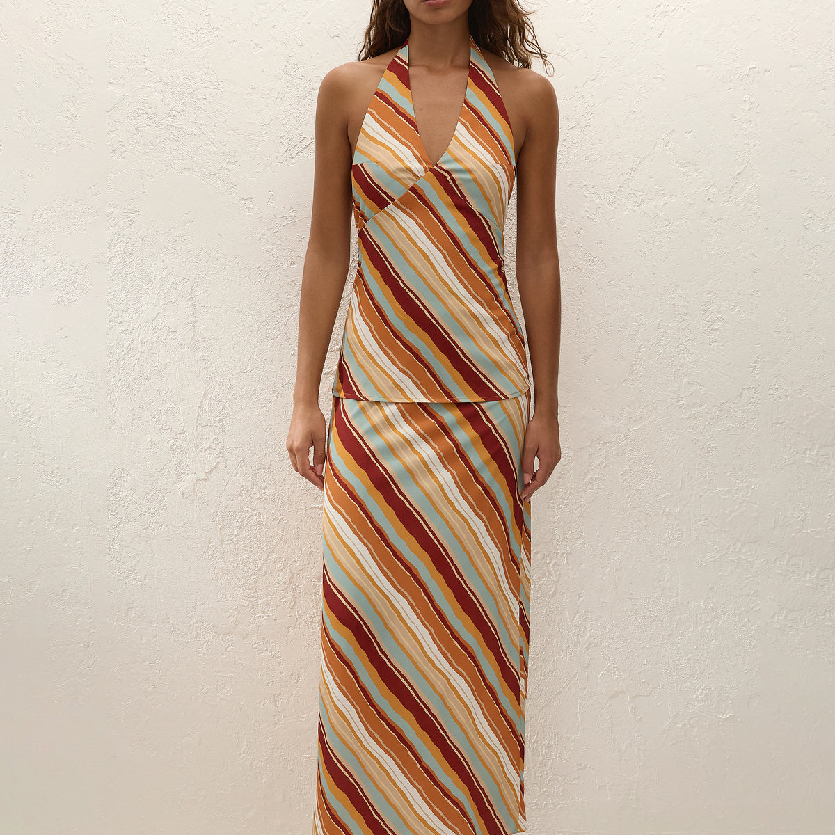 Elene Maxi Skirt Carmen Stripe - Faithfull the Brand INT