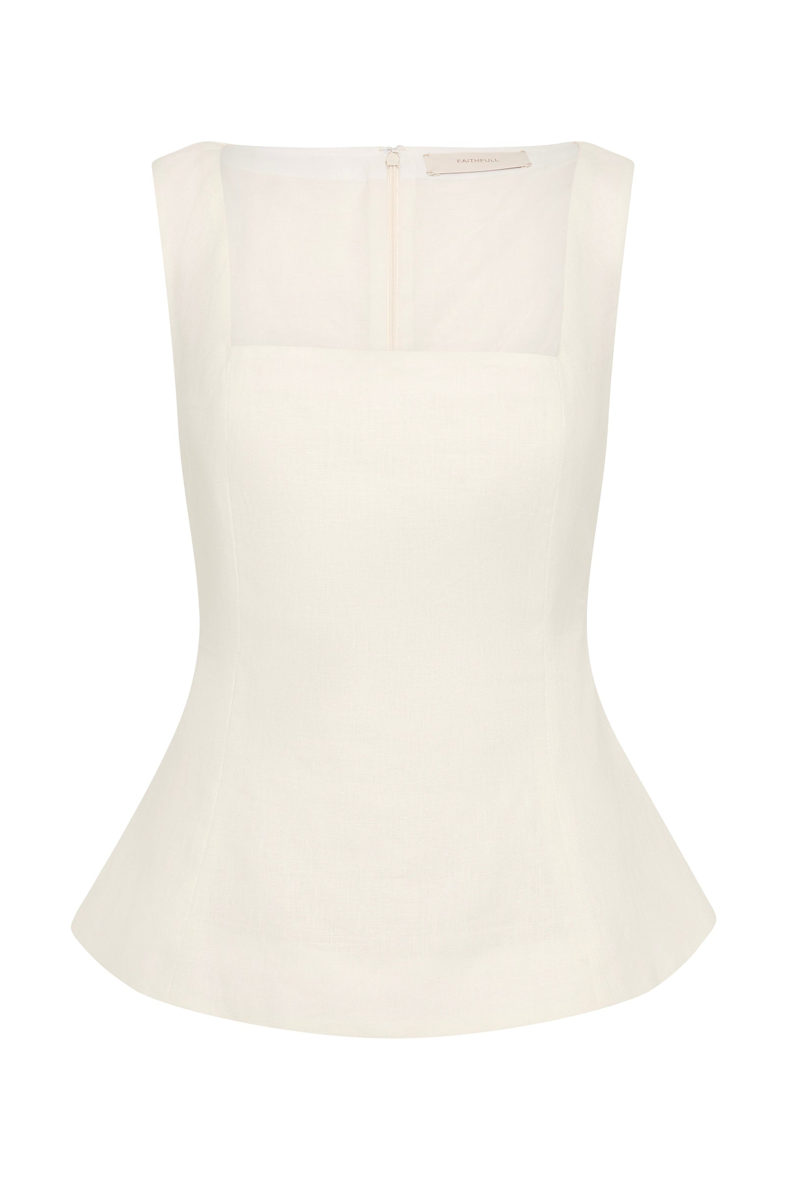 Mina Top White Faithfull the Brand INT